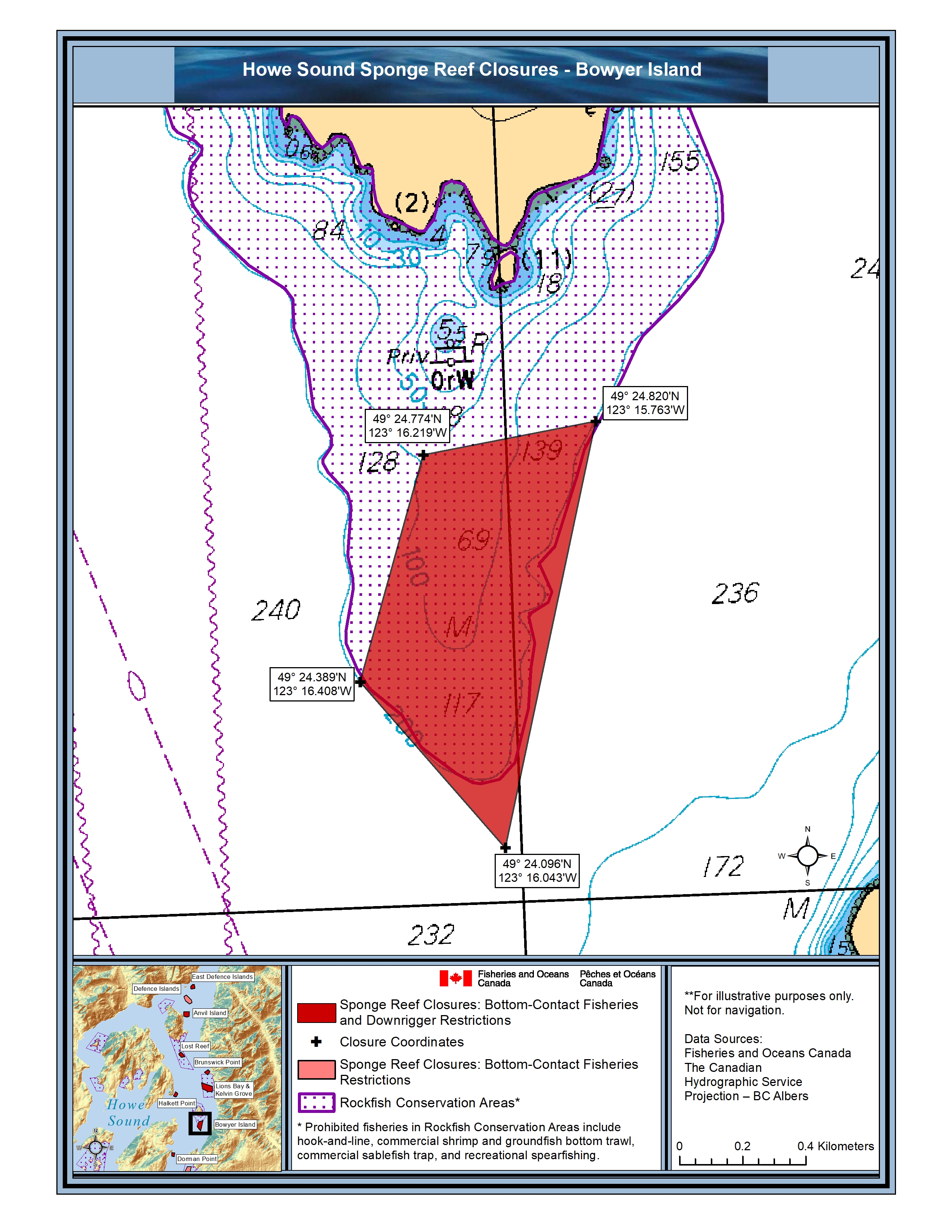 BC tidal area 28 - Vancouver, Bowen Island, Indian Arm, Squamish ...